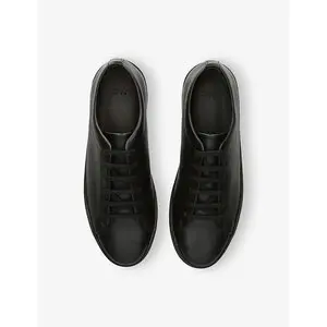 JAK Royal Leather Low-top Trainers - Black