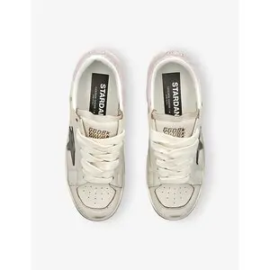 GOLDEN GOOSE Stardan Low-top Leather Trainers - White/oth