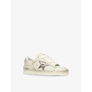 GOLDEN GOOSE Stardan Low-top Leather Trainers - White/oth
