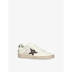GOLDEN GOOSE Ball Star Leather Low-top Trainers - White/comb