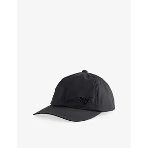 Emporio Armani Logo Plaque Woven Cap