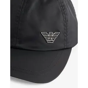 Emporio Armani Logo Plaque Woven Cap