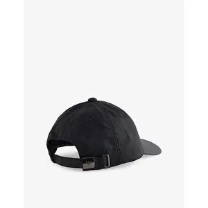 Emporio Armani Logo Plaque Woven Cap