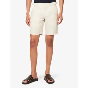 Orlebar Brown Norwich Slim-fit Linen Shorts - Chai