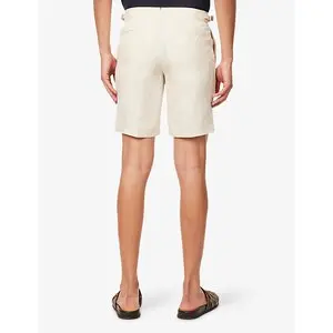 Orlebar Brown Norwich Slim-fit Linen Shorts - Chai