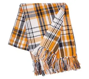 VALERIE PARR HILL Zelda Plaid Throw Valerie - One-color