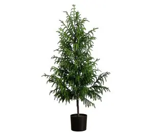 NEARLY NATURAL 5' Artificial Norfolk Pine Tree - One-color