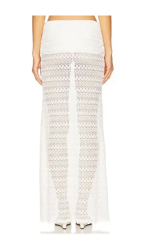 LOVERS AND FRIENDS Nadina Maxi Skirt - White