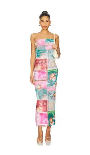 knee length dresses for ladies Marlo Dress 8 / Black/Ivory main image 1