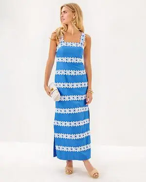 Lilly Pulitzer® Davis Maxi Dress - Sunwashed Blue