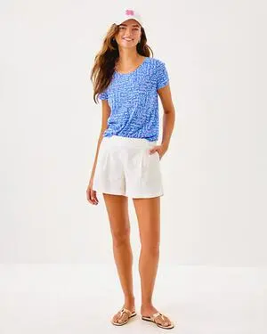 Lilly Pulitzer® Linen Pull-on Short