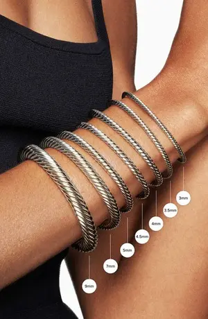 David Yurman Cable Flex Station Bracelet