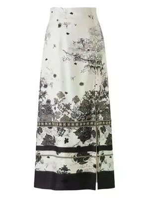 HUI MILANO Graphic-print Skirt