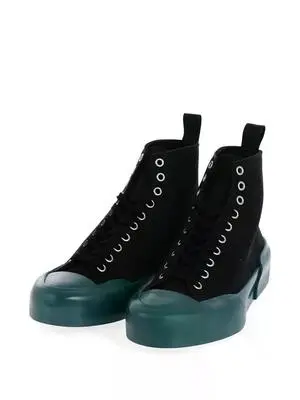 JIL SANDER Jungle High-top Sneakers - Black