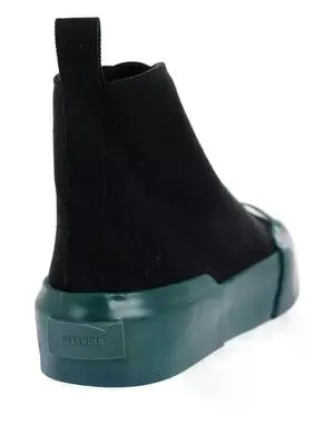 JIL SANDER Jungle High-top Sneakers - Black
