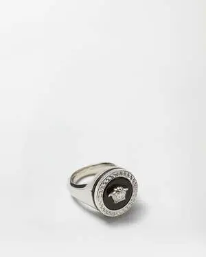 Versace Medusa Ring Silver