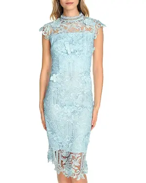Eliza J Mock Neck Cocktail Dresses
