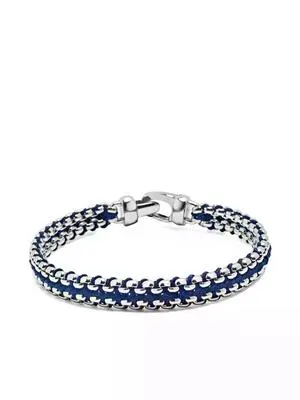 NIALAYA JEWELRY Woven Bracelet - Silver
