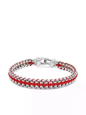 NIALAYA JEWELRY Woven Bracelet - Silver