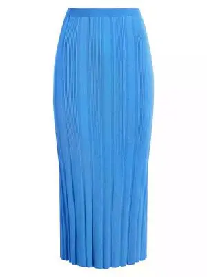 Proenza Schouler Ryanne Ribbed Skirt - Blue