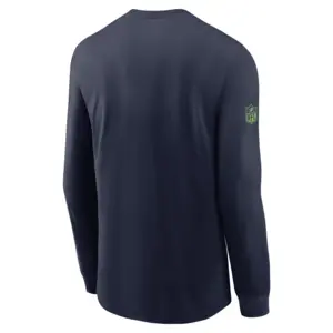 Nike Seattle Seahawks Nfl Long-sleeve T-shirt - Blue