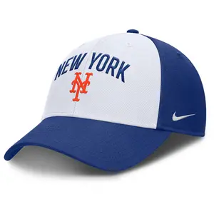 Nike New York Mets Club Dri-FIT MLB Adjustable Cap White