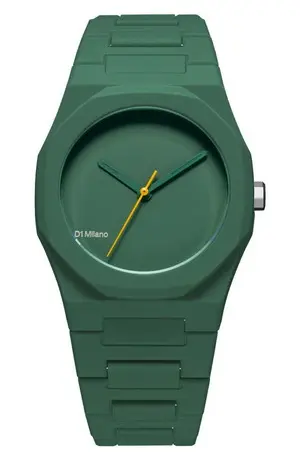 D1 MILANO Polycarbon Bracelet Watch - Green