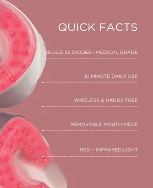 SOLARIS LABORATORIES NY Solaries Laboratories Ny Led Light Therapy + Infrared Lip Plumping Device - White