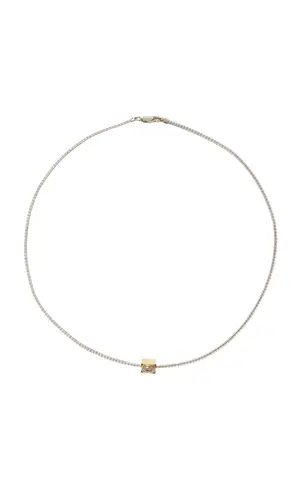 MEGA Omega 4 Sterling Charm Necklace