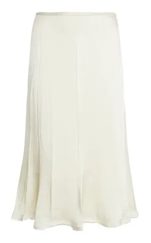 JIL SANDER Wool-blend Midi Skirt