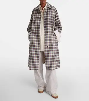 THE ROW Caster Striped Cotton Poplin Shirt - Beige