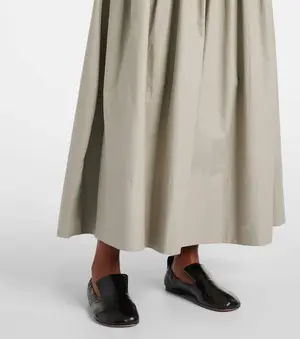Proenza Schouler White Label Malia Pleated Maxi Dress - Neutrals