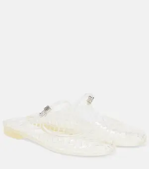 Tory Burch Mellow Mary Jane Mules - Transparent