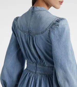 Zimmermann Lucky Denim Midi Dress