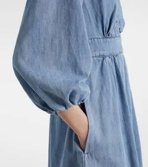 Zimmermann Lucky Denim Midi Dress