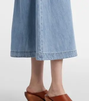 Zimmermann Lucky Denim Midi Dress