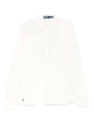 Polo Ralph Lauren Long-sleeve Linen Polo Shirt