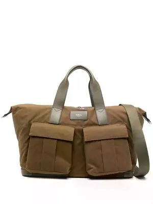 Mulberry Heritage Waxed Day Clipper Holdall - Green