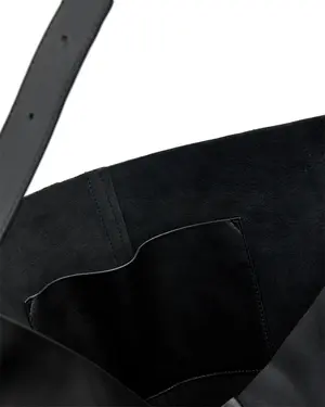 ALLSAINTS Asha Leather Shoulder Bag - Black