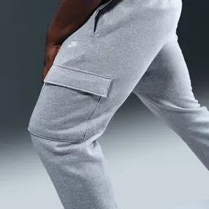 Nike Club Fleece Cargo Pants - Grey
