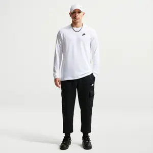 Nike Club Fleece Cargo Pants - Black