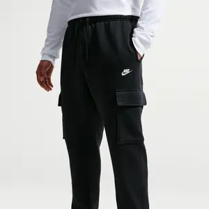 Nike Club Fleece Cargo Pants - Black