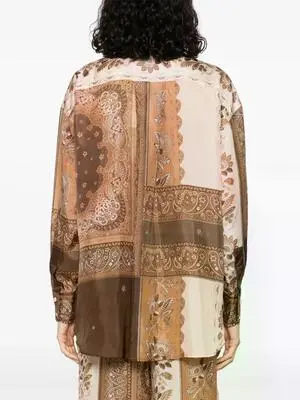 Zimmermann Lucky Silk Shirt