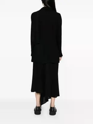 Yohji Yamamoto Scarf-collar Blazer