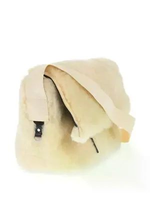 JIL SANDER Shearling Crossbody Bag