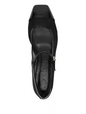 AeydĒ Uma Mary-jane Ballerina Shoes - Black