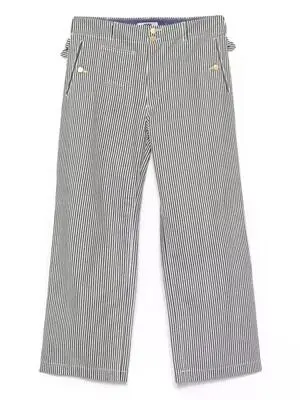Junya Watanabe Striped Trousers - White