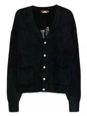 STAIN SHADE V-neck Cardigan