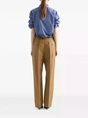 Prada Poplin Trousers