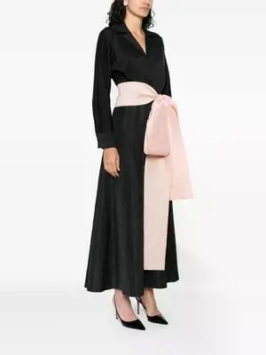 Bernadette Clarence Midi Dress - Black